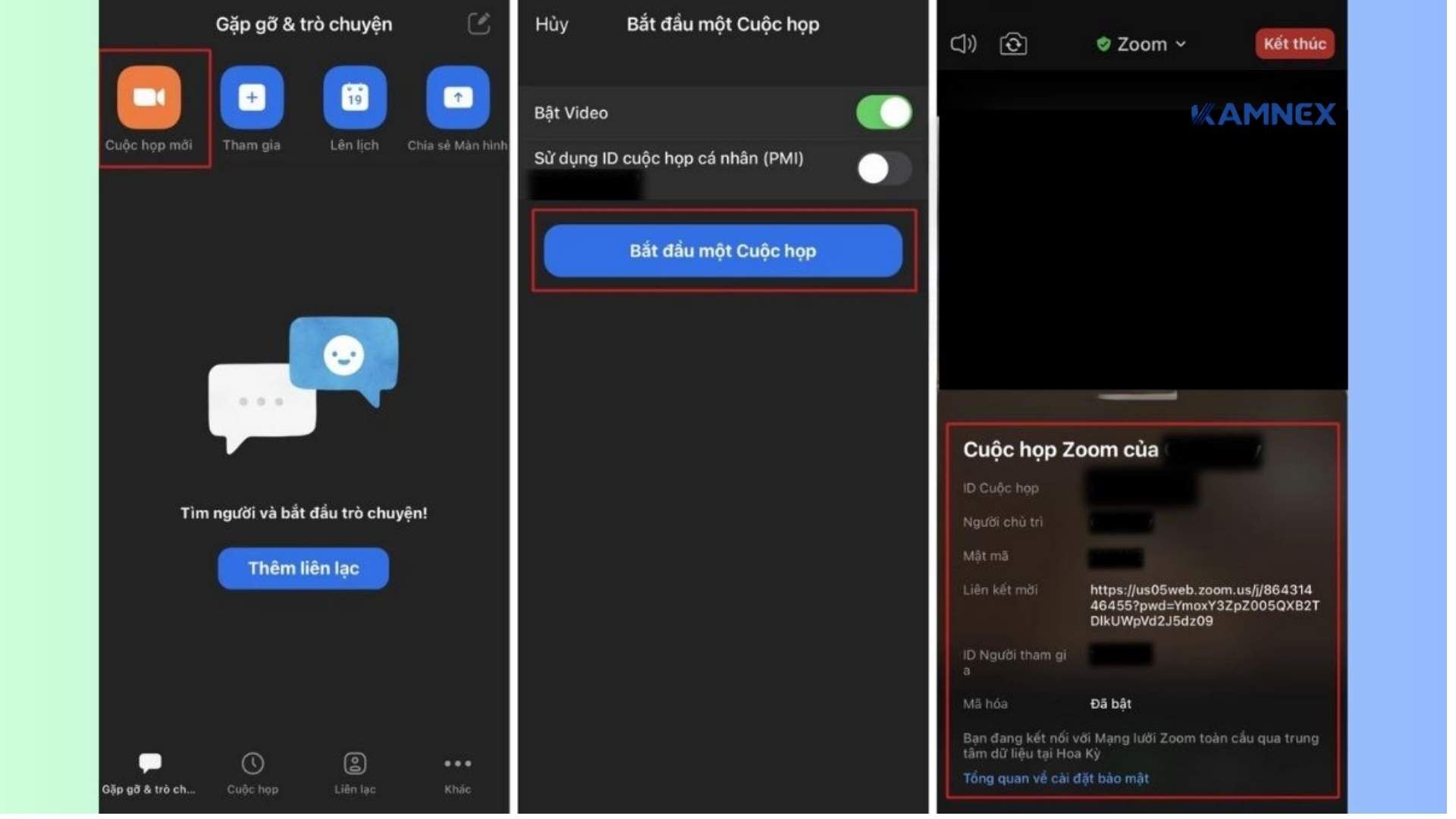 Cách Tạo Cuộc Họp Trên Zoom: Hướng Dẫn Chi Tiết - Kamnex